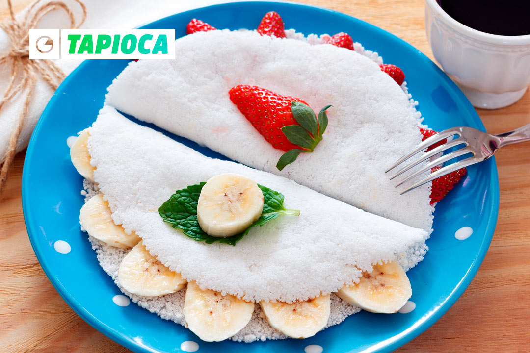 Tapioca funcional: receita prática para o seu dia a dia